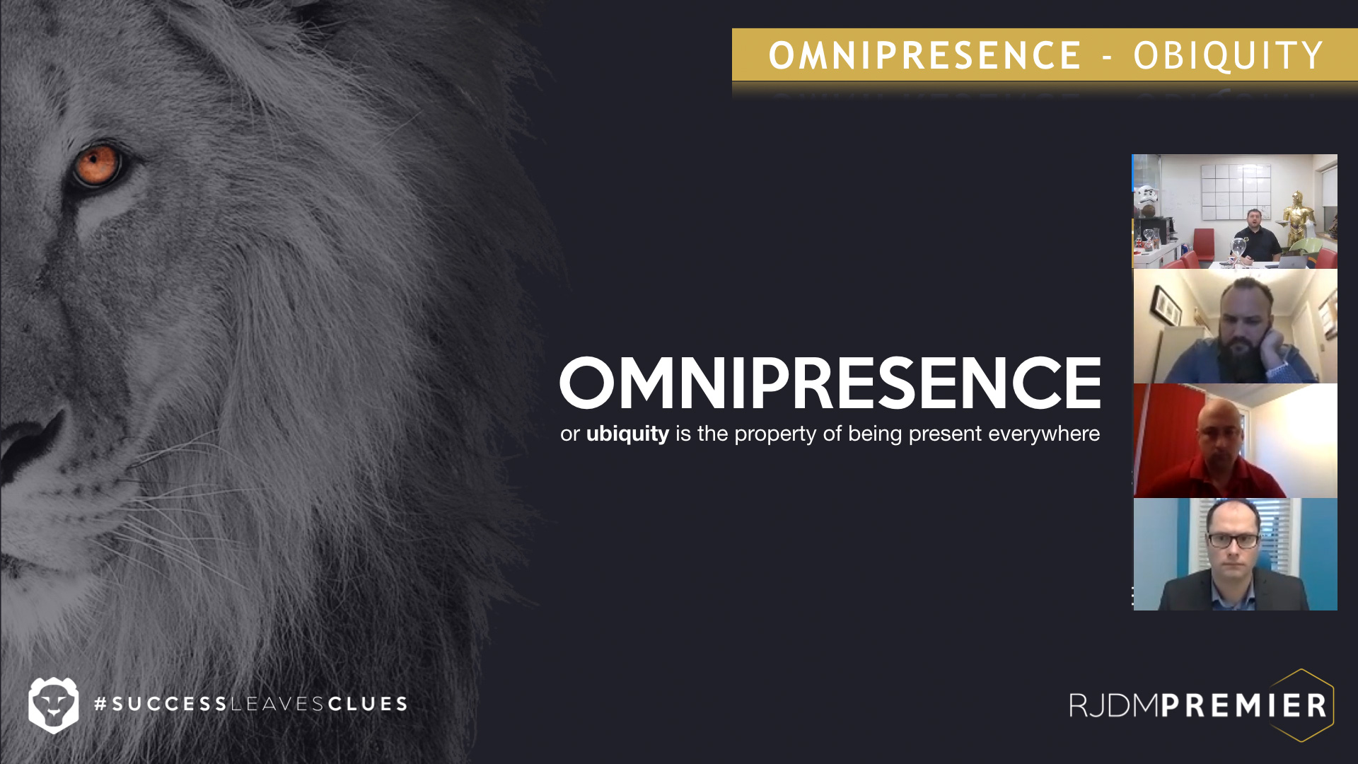 01. Online Business Dojo : Success Leaves Clues